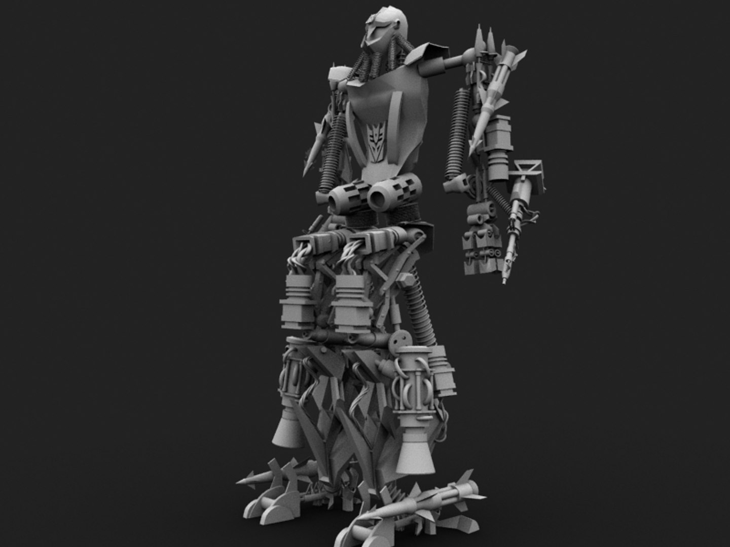 3ds Max Robot Machine