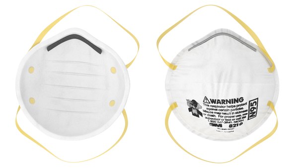 3D respirator 3m 8210 n95 model - TurboSquid 1705229