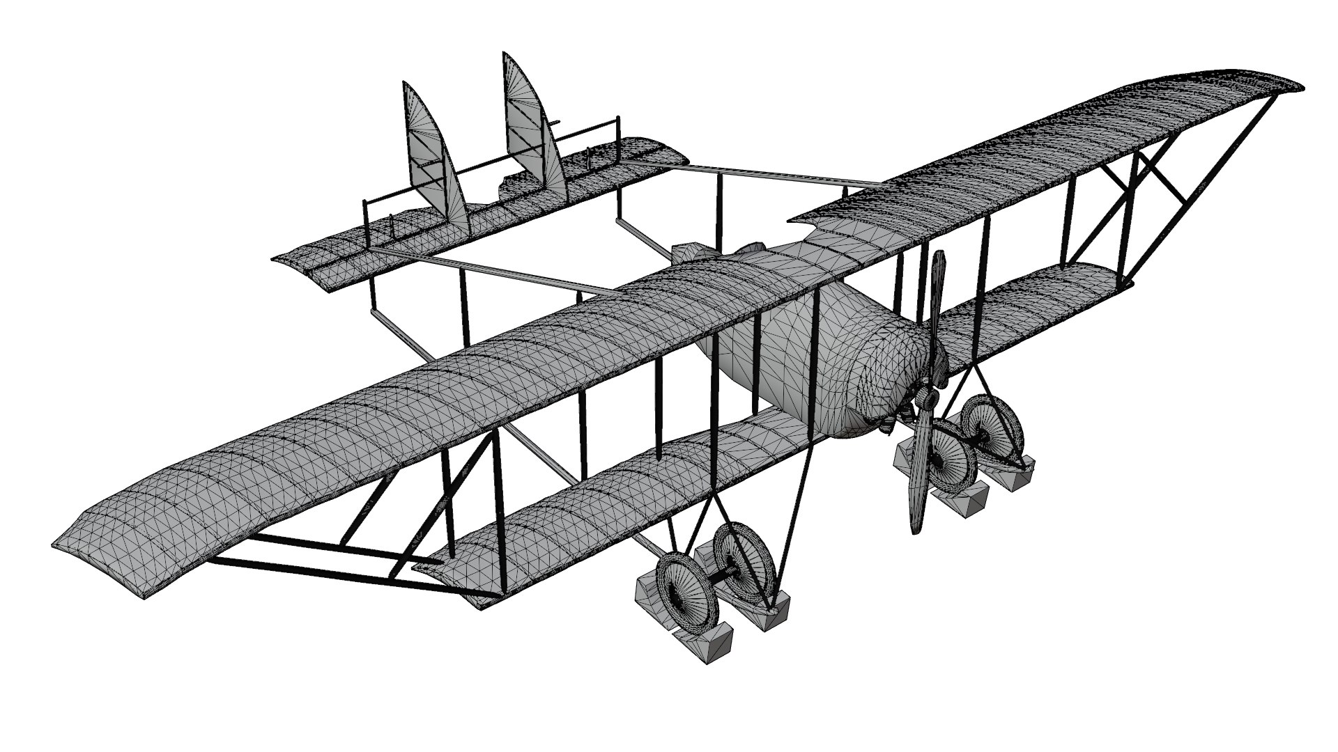 3D Caudron G3 Model - TurboSquid 2237184