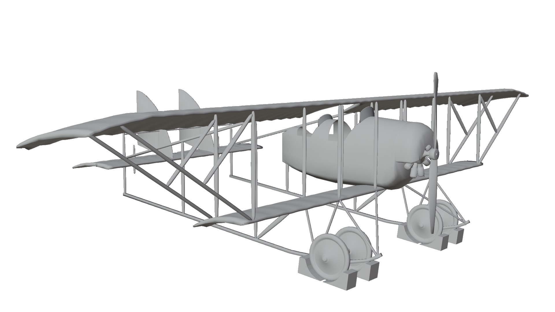 3D Caudron G3 Model - TurboSquid 2237184