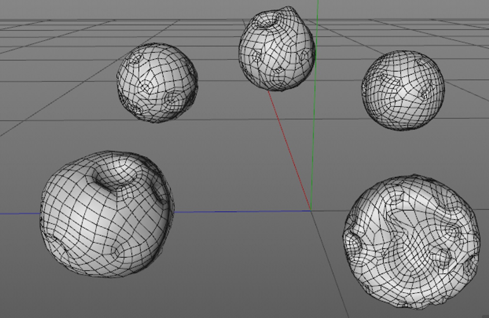 3d planet meteor model