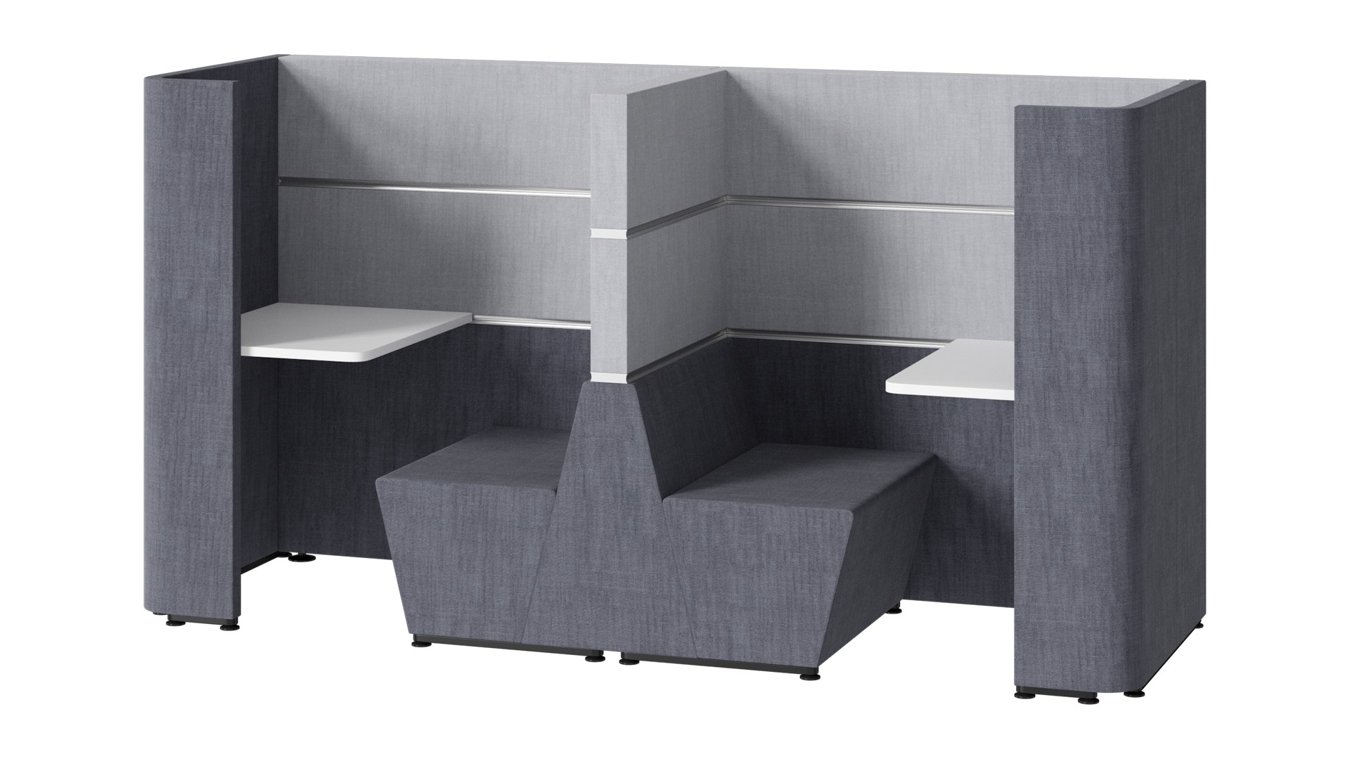 Office Cubicle Connection Cubbi 3D - TurboSquid 2187779