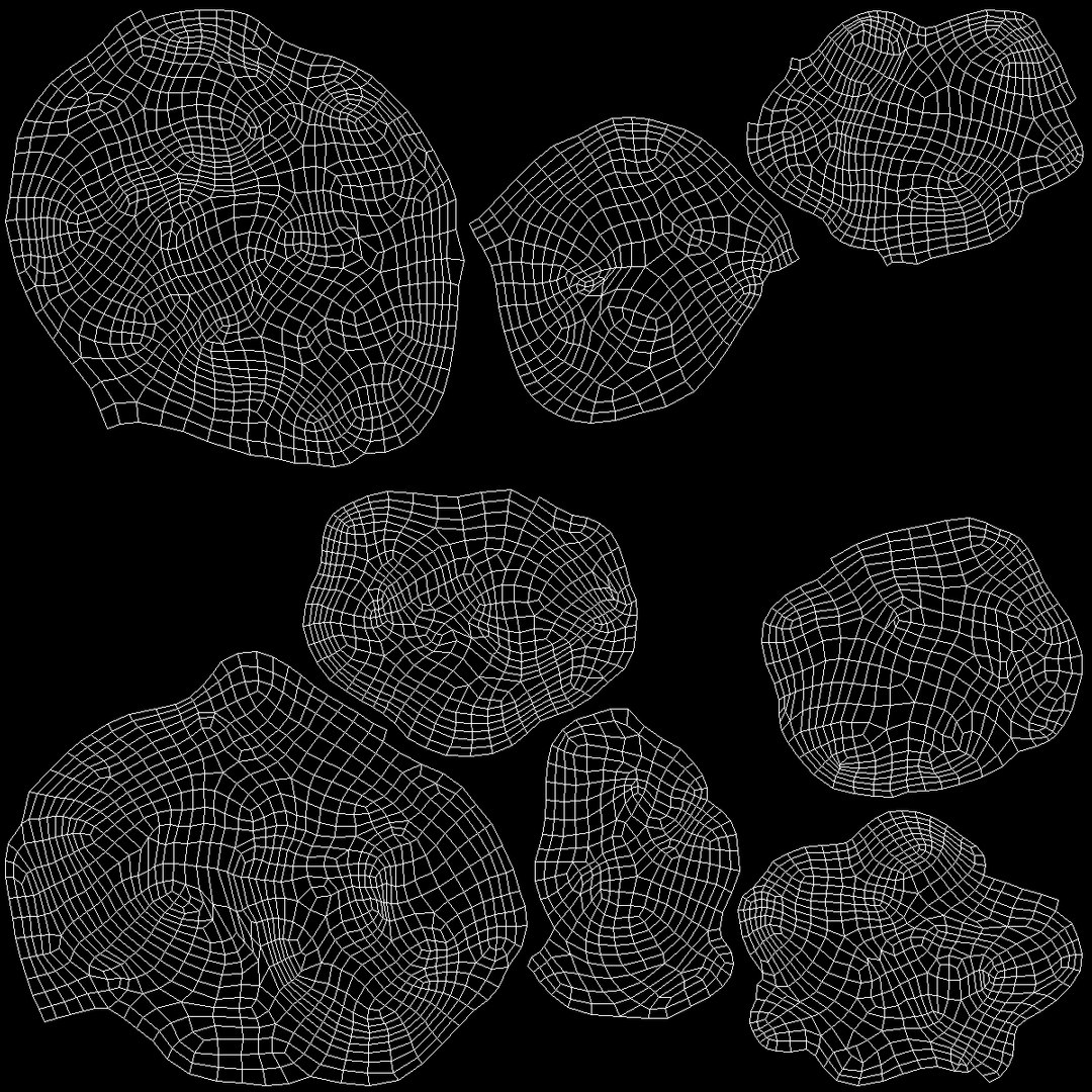 3D Metallic Silver Big Minerals model - TurboSquid 1764288