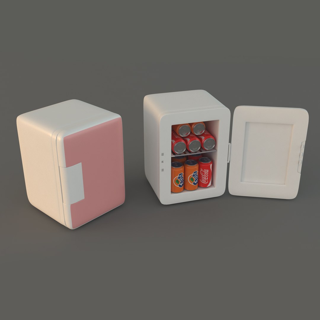 Mini Refrigerate 3D Model - TurboSquid 1565584