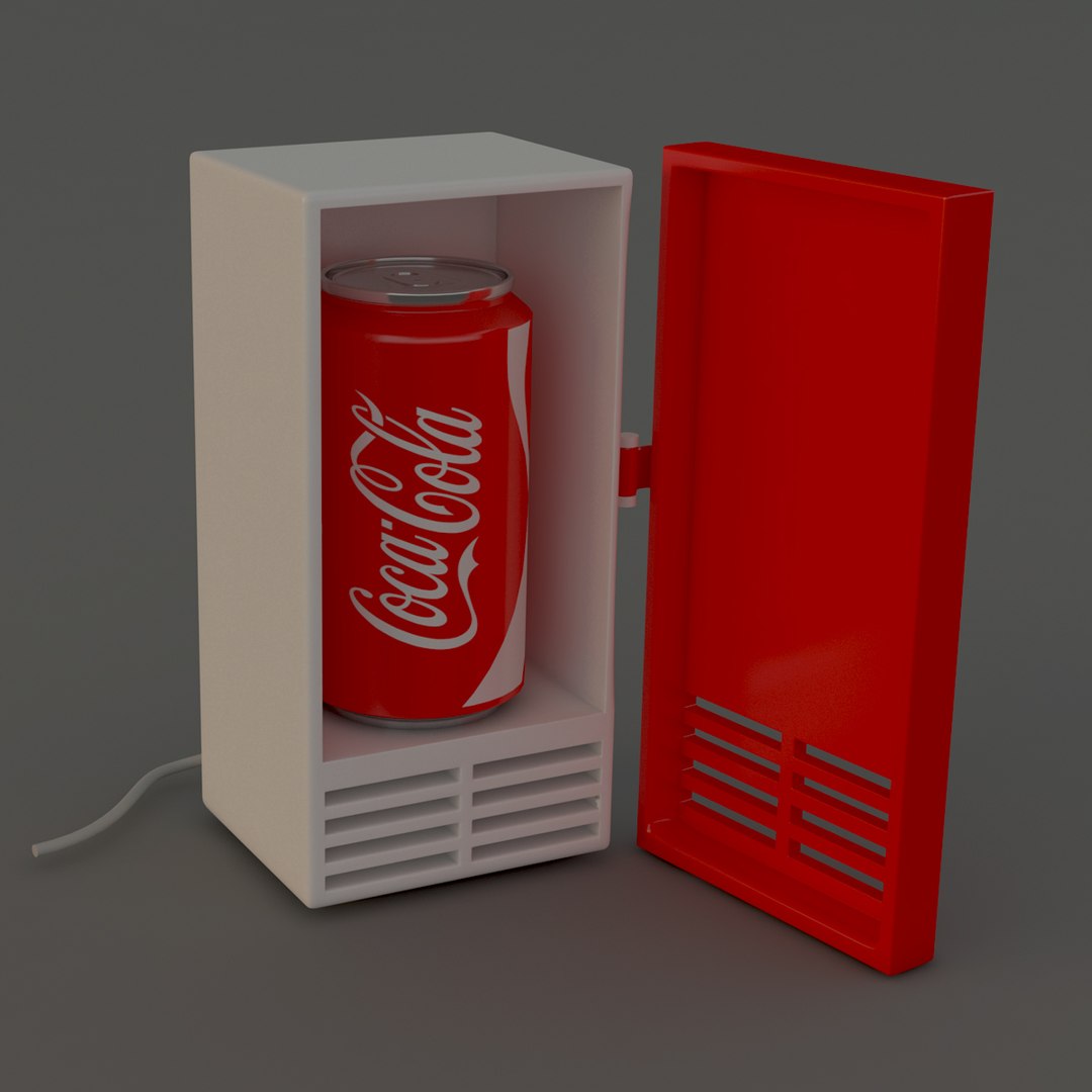 Mini Refrigerate 3D Model - TurboSquid 1565584