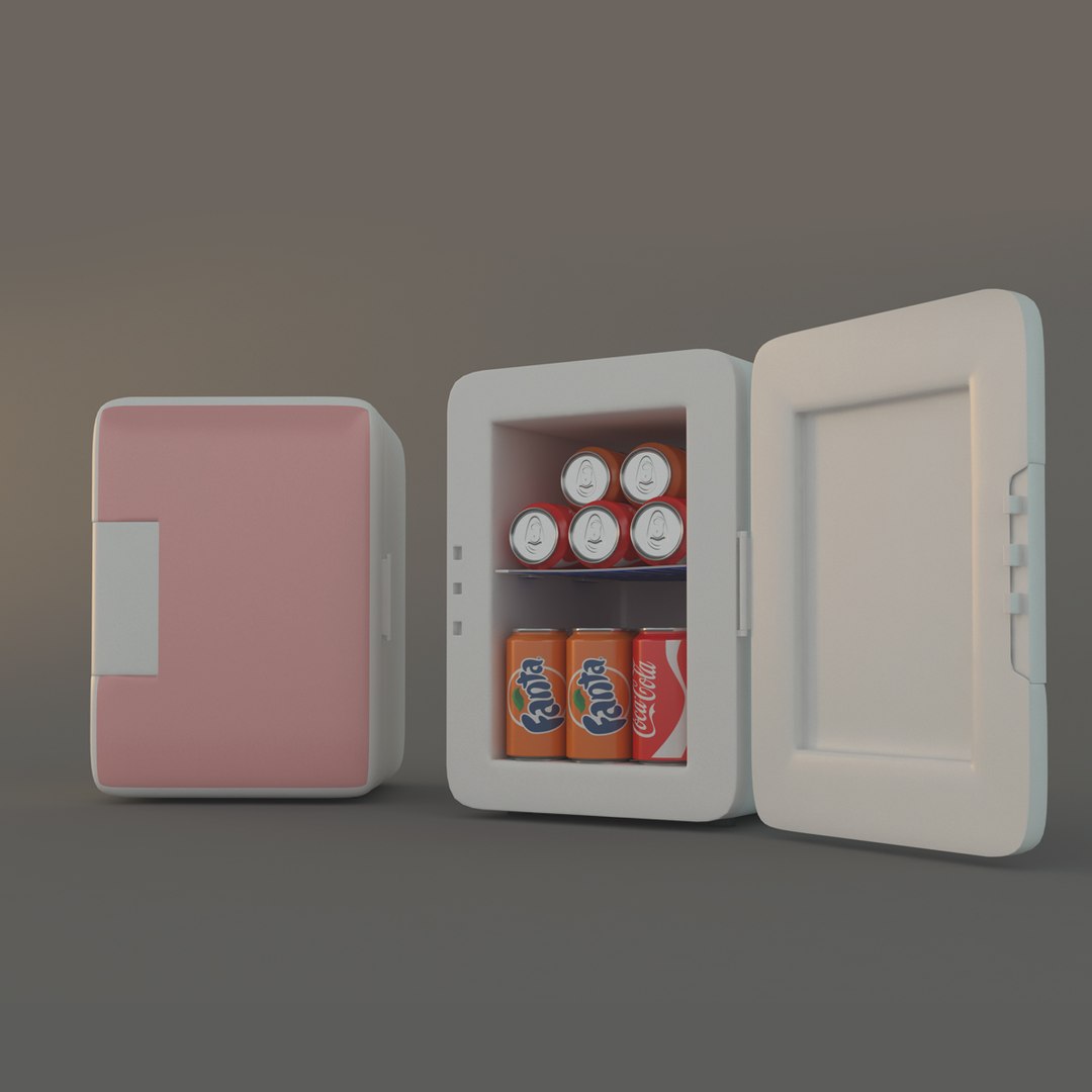 Mini Refrigerate 3D Model - TurboSquid 1565584