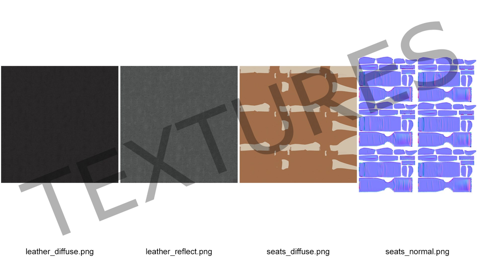 3D Vintage Bus Passenger Seats - TurboSquid 1422365