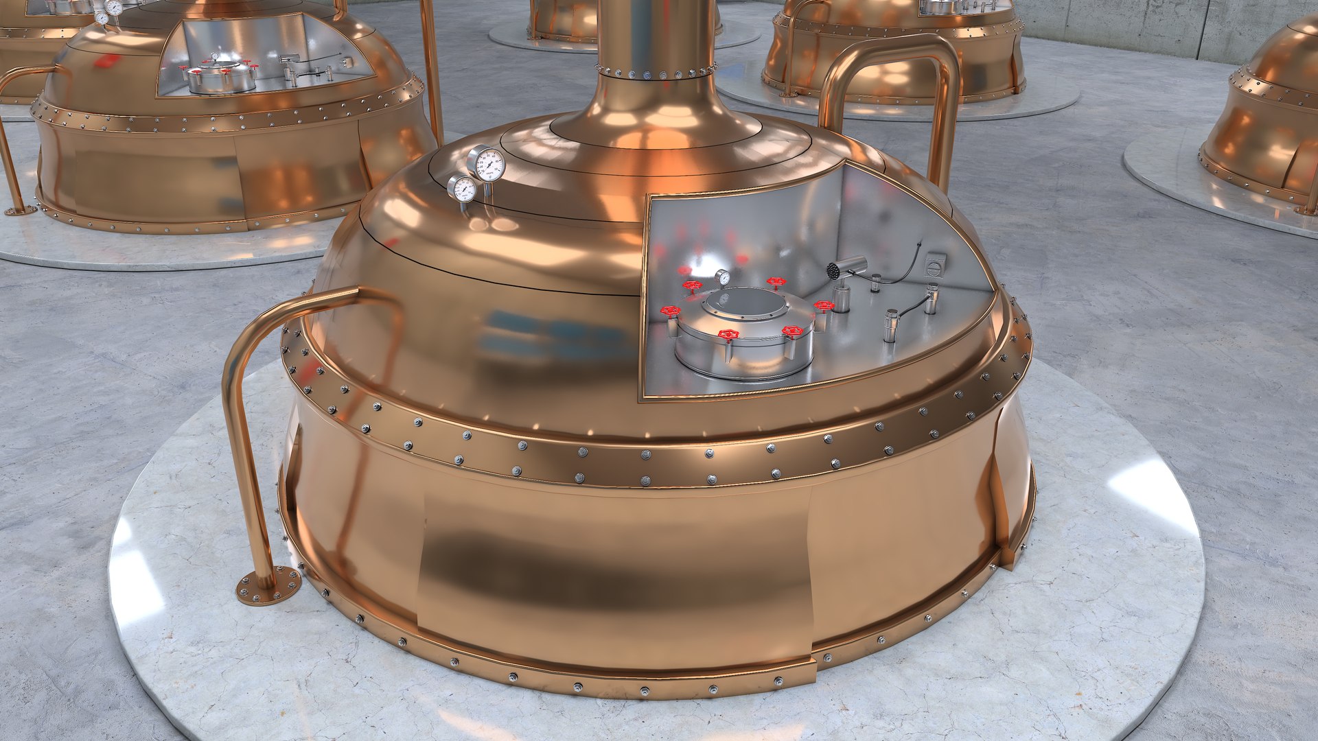 3D Brewery - TurboSquid 2213395