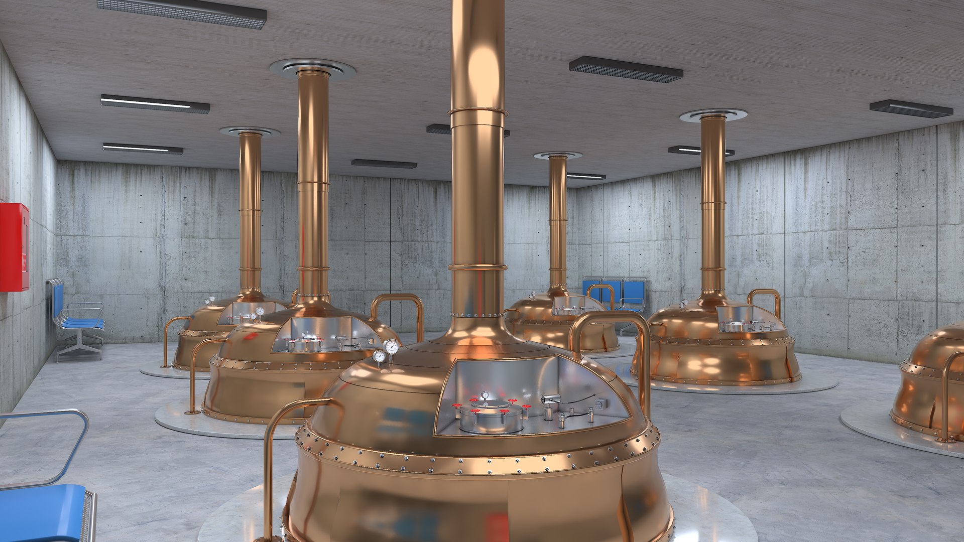 3D Brewery - TurboSquid 2213395