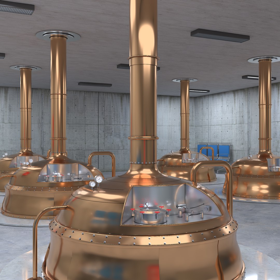 3D Brewery - TurboSquid 2213395