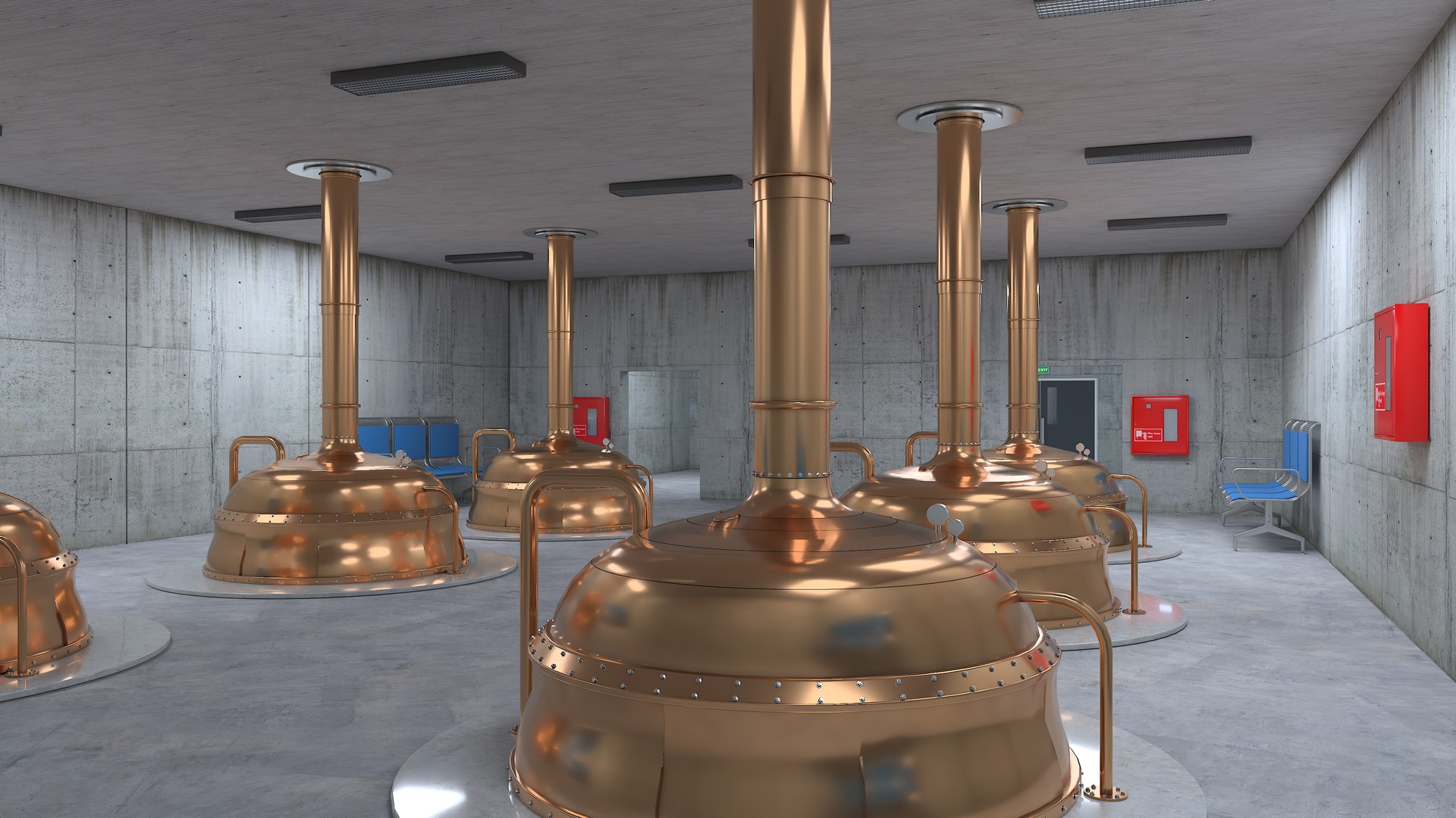 3D Brewery - TurboSquid 2213395