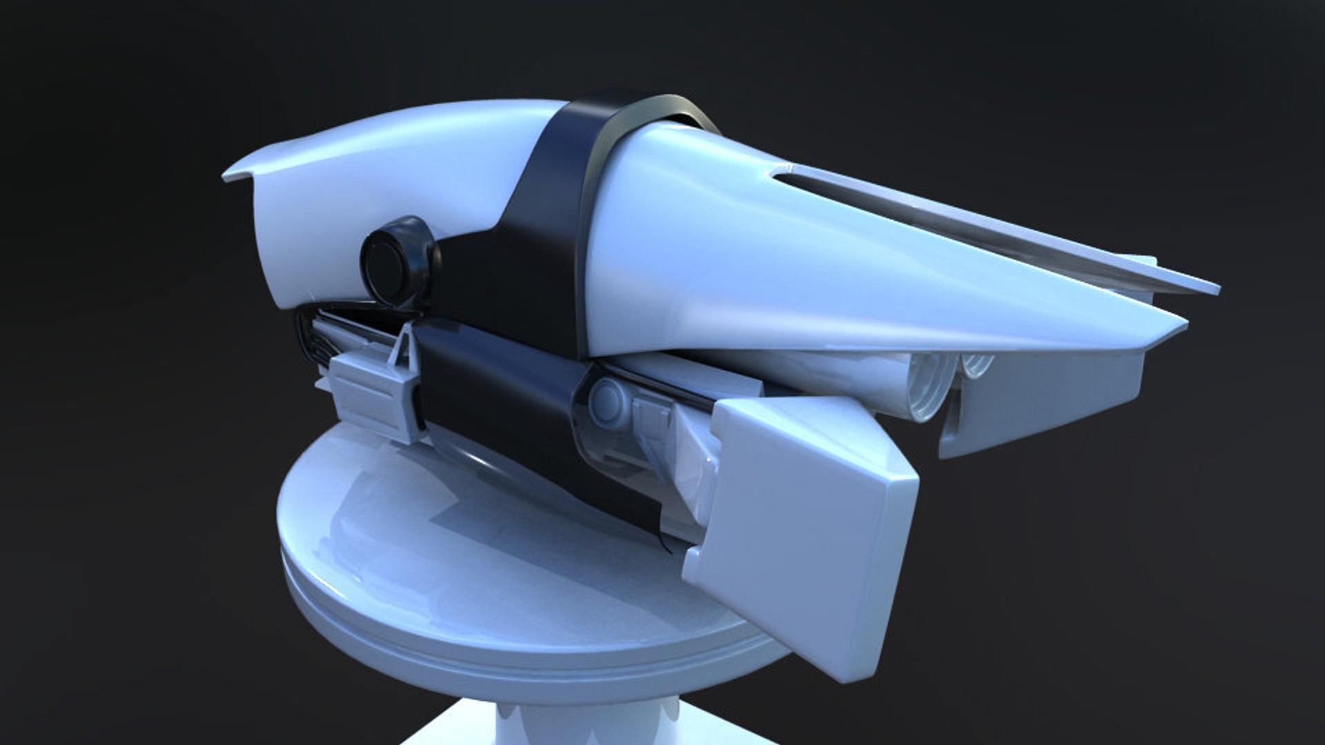 3D Sci-fi Drone Prototype Machine Model - TurboSquid 1156019