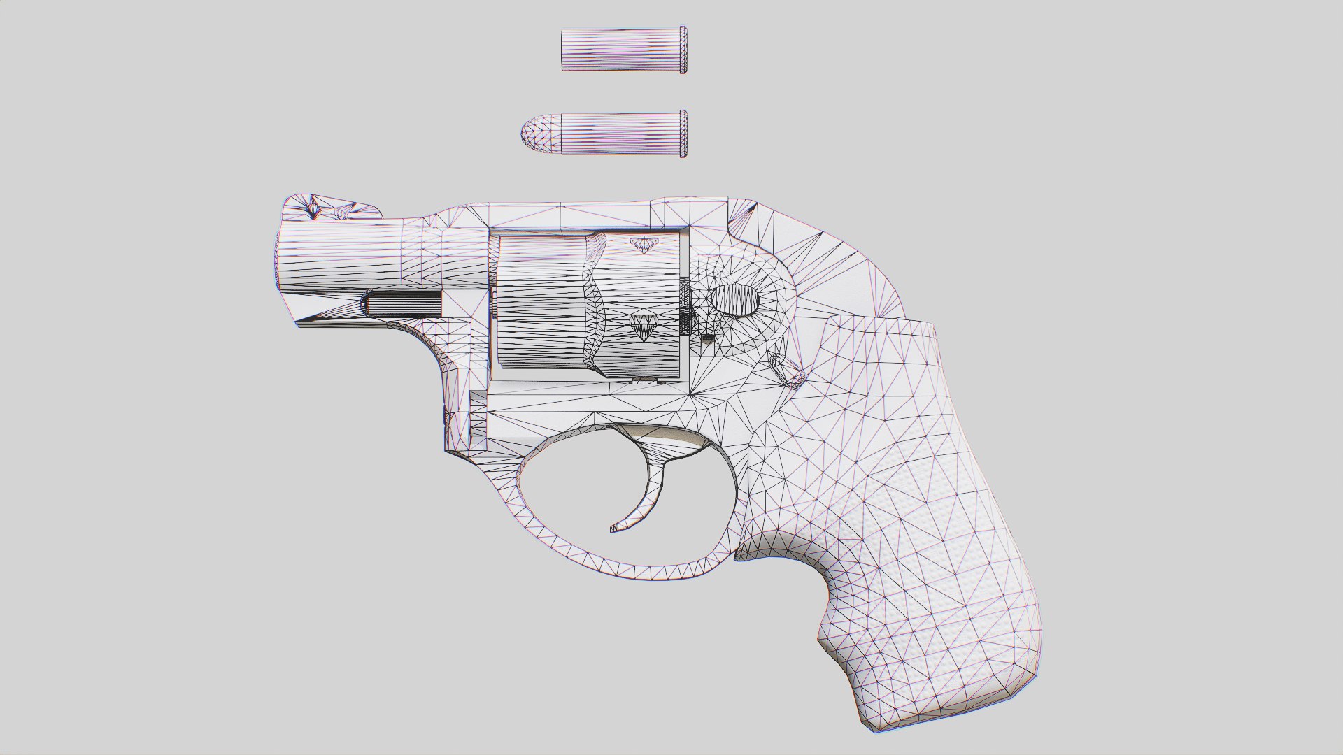 3D Revolver - TurboSquid 2381565