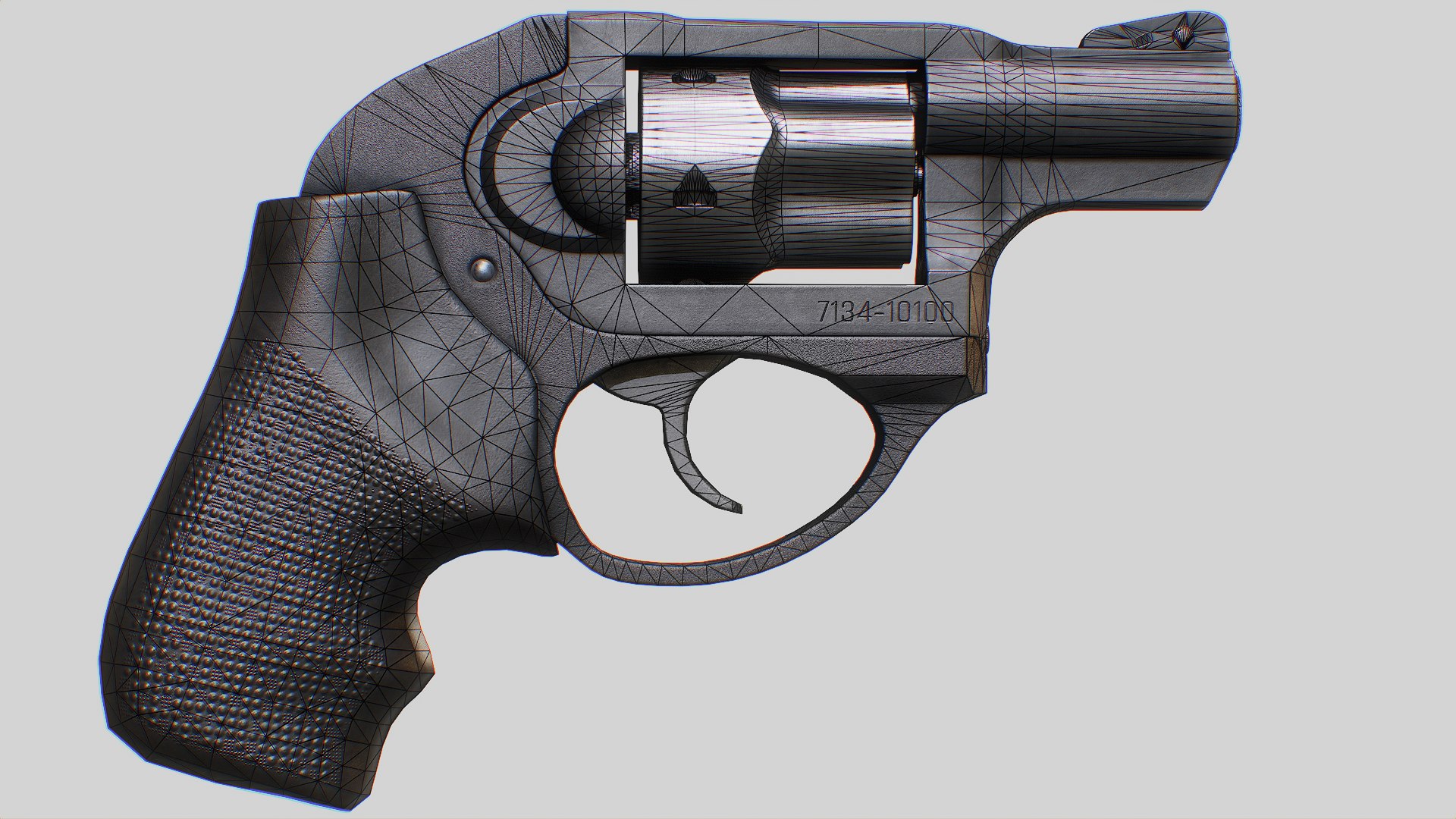 3D Revolver - TurboSquid 2381565