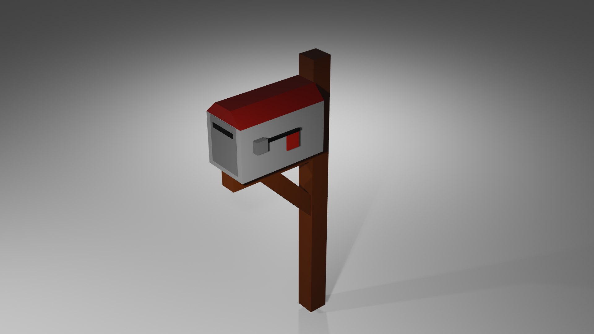 Mailbox With Texture 3D Model - TurboSquid 1937494