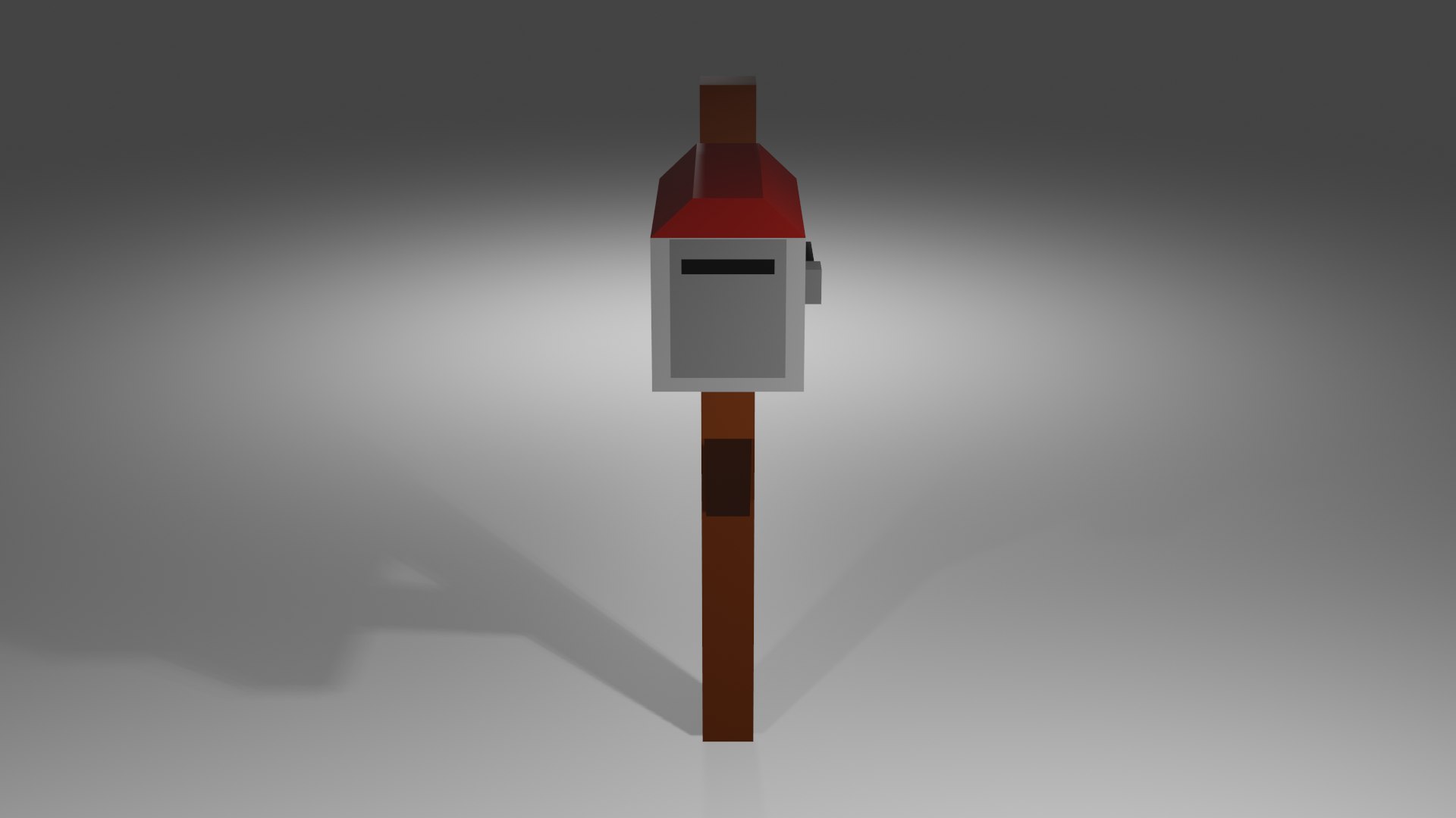 Mailbox With Texture 3D Model - TurboSquid 1937494