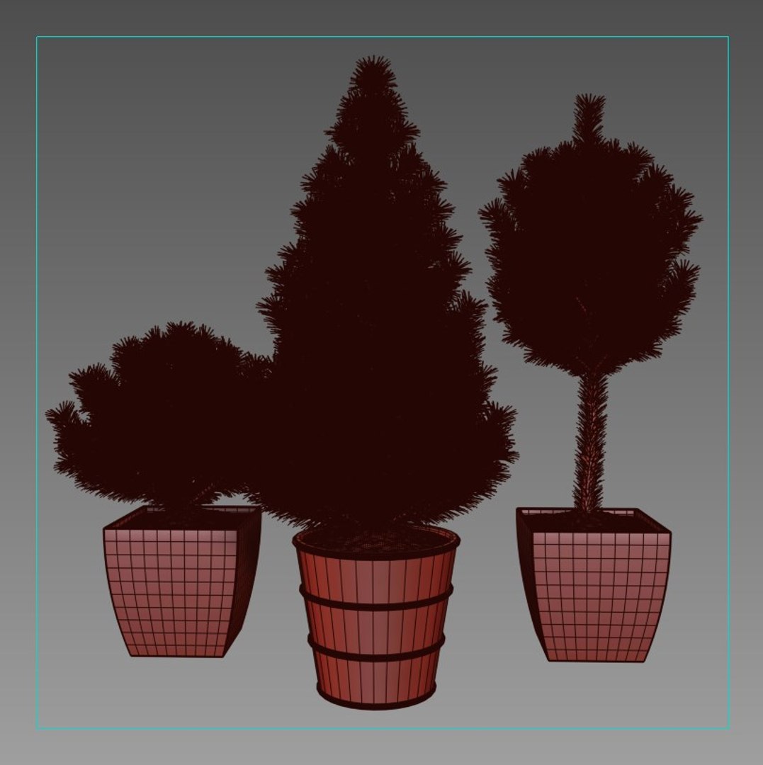 3d Max Pine - Set 1