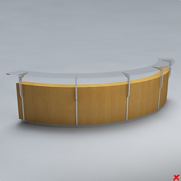 Free Reception Desk 3D Models for Download | TurboSquid