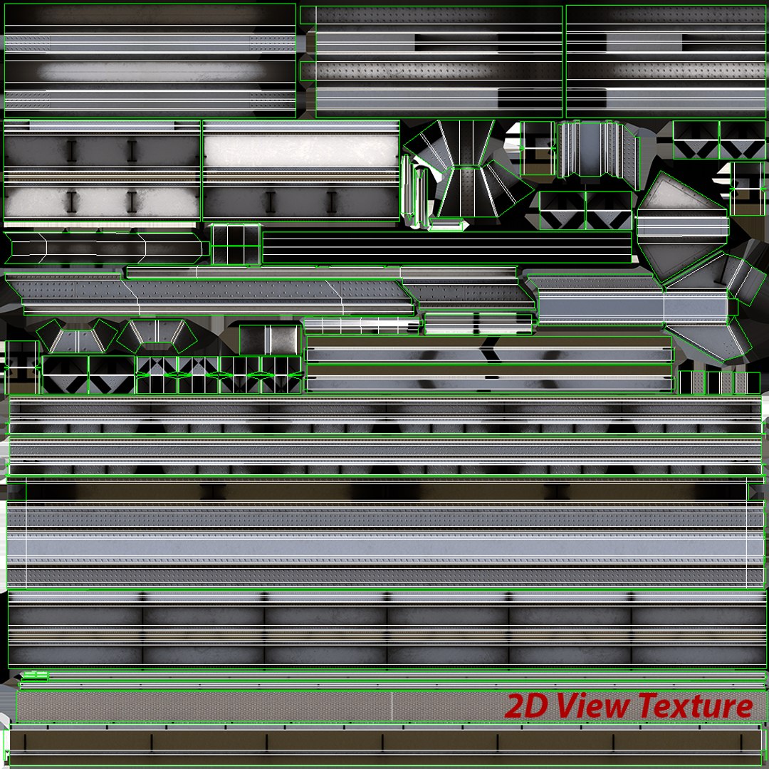 Railway Steel Bridge 3D Model - TurboSquid 1995477