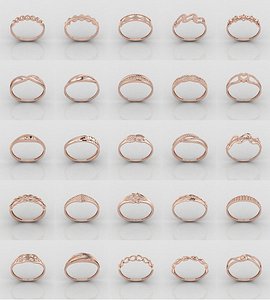 organic design ring 3d model