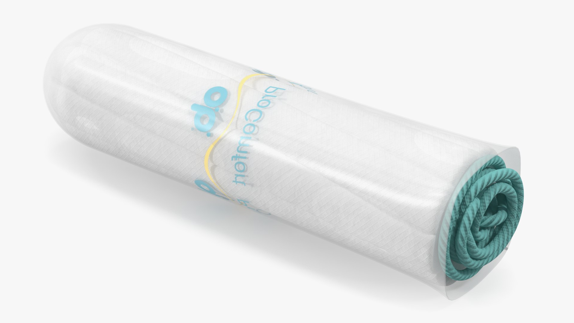 3D model Cotton Menstrual Tampon OB Packed - TurboSquid 2167640