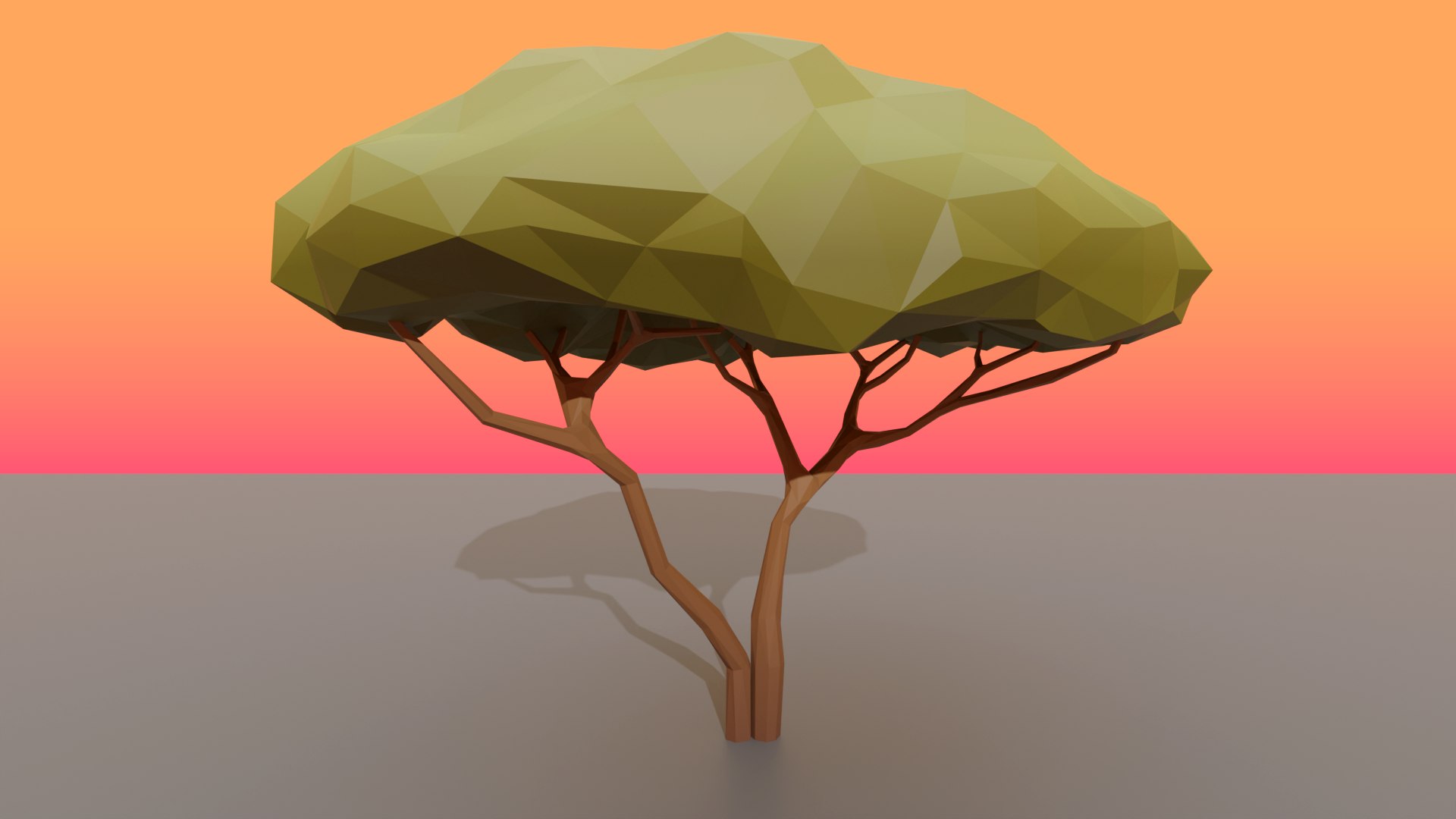 3D Complet Edition Savannah Biome Low Poly - TurboSquid 2217209