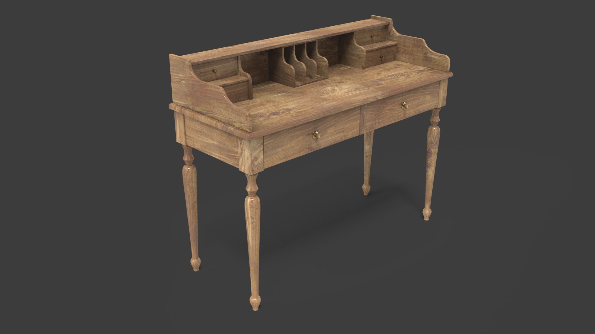 3D Library Table 8K PBR Textures - TurboSquid 1719763