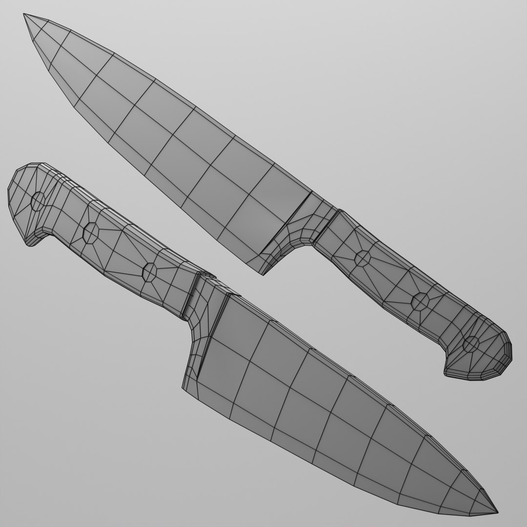 Chef Knife 3D - TurboSquid 1891019