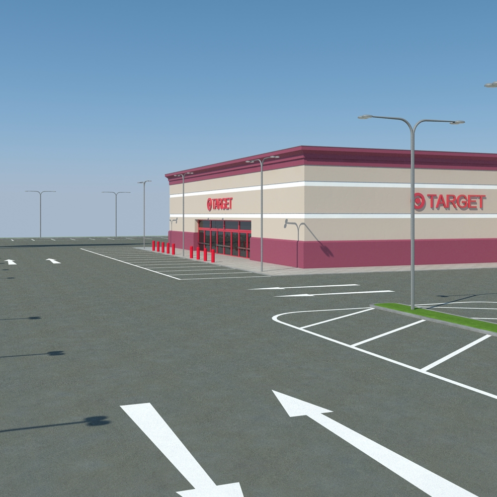 target parking 3d max