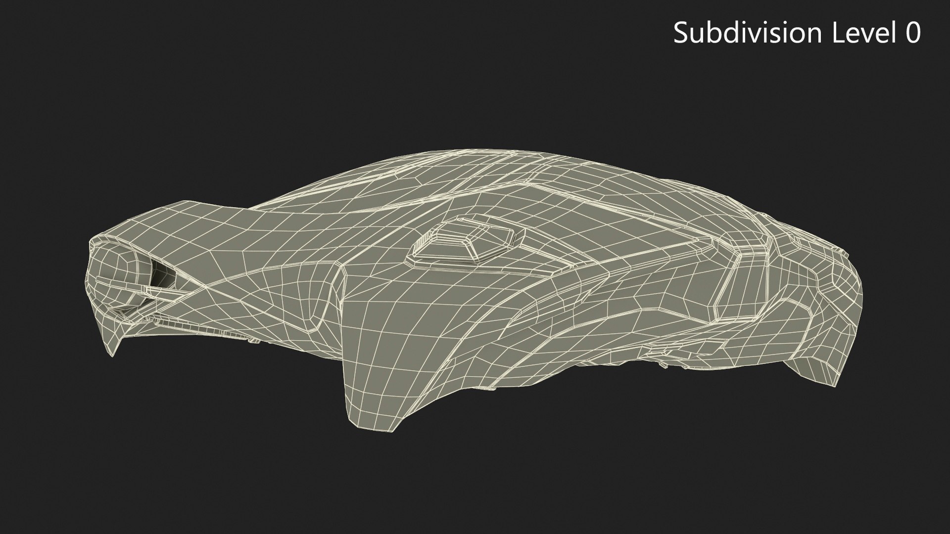 Futuristic Flying Car Blue 3D Model - TurboSquid 2349693