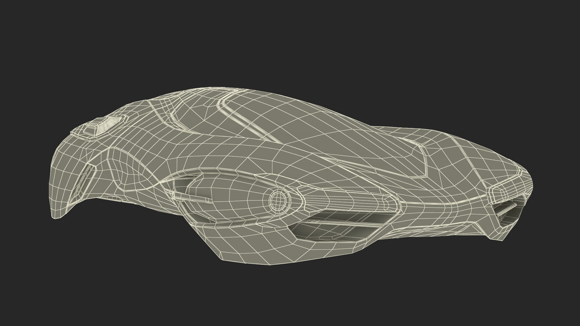 Futuristic Flying Car Blue 3D Model - TurboSquid 2349693