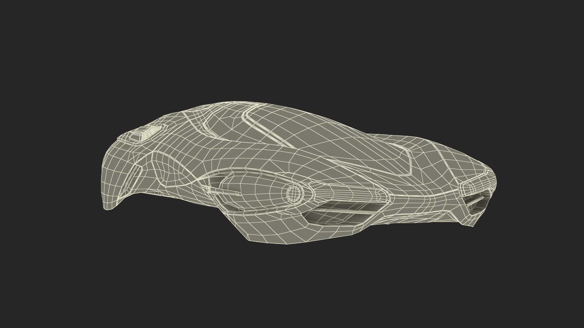 Futuristic Flying Car Blue 3D Model - TurboSquid 2349693