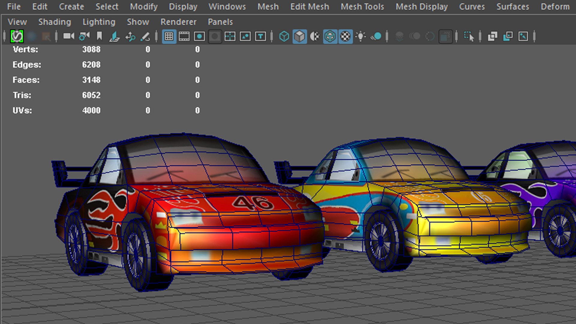 Cars games 3D model - TurboSquid 1459923