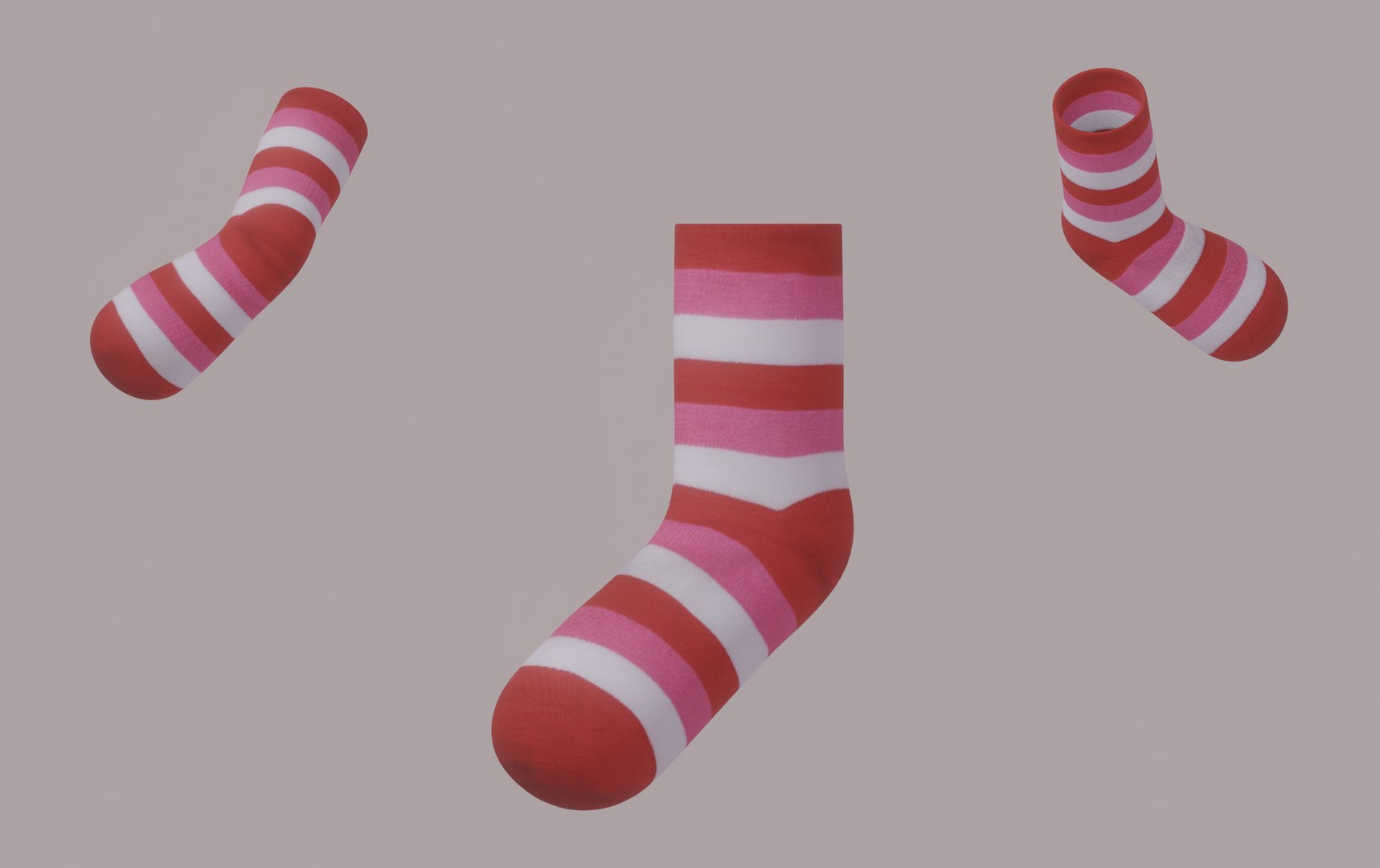 3D Sock Model - TurboSquid 2196421