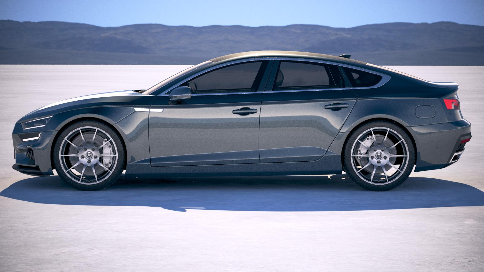 generic sedan 2017 c4d