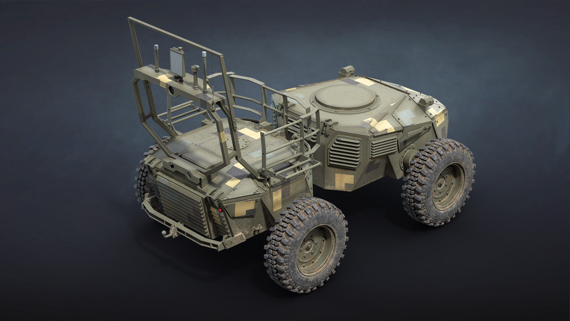 Ironclad UGV Unarmed Game Ready Model - TurboSquid 2424205
