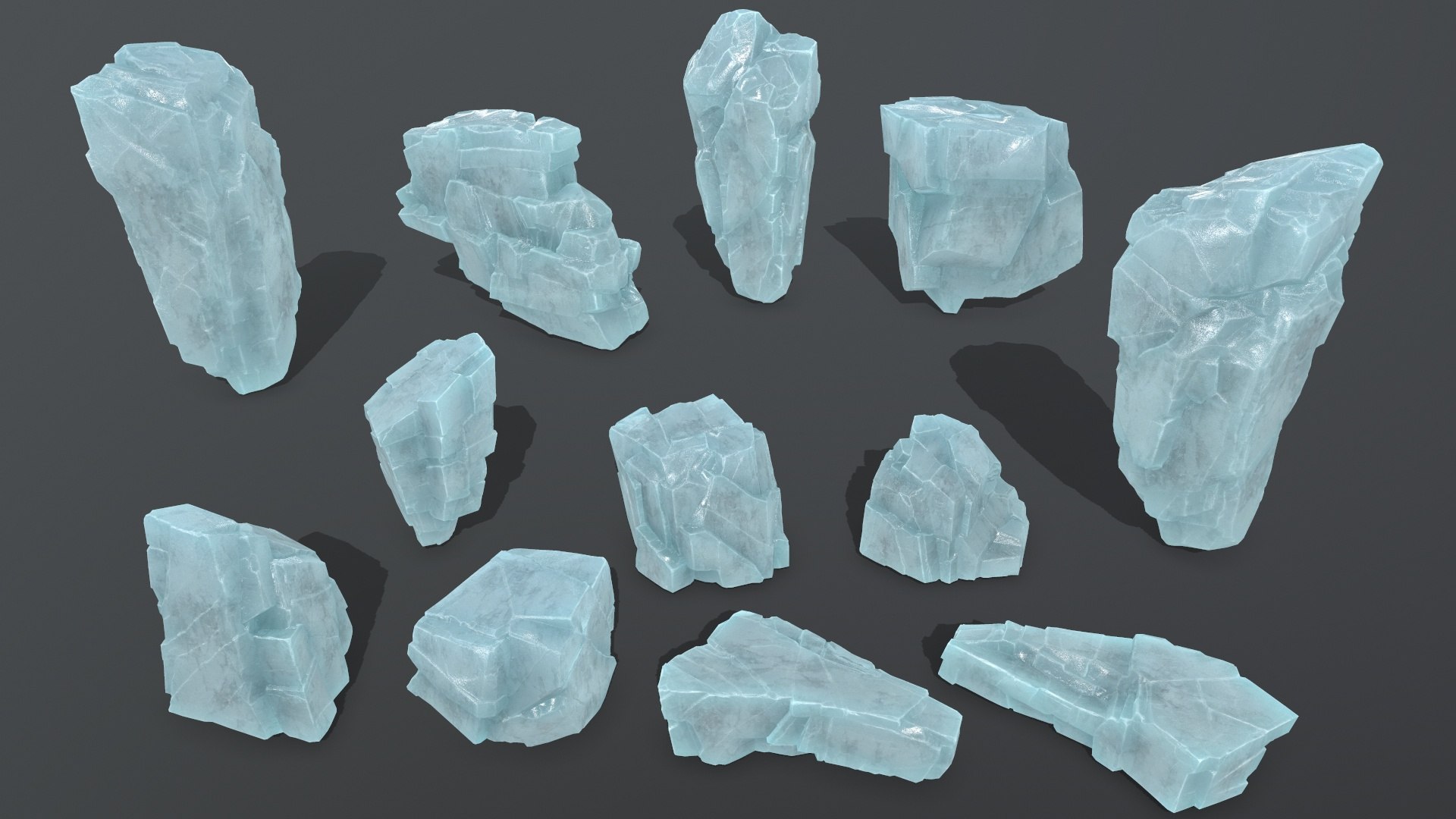 Ice 3D Model - TurboSquid 1693338