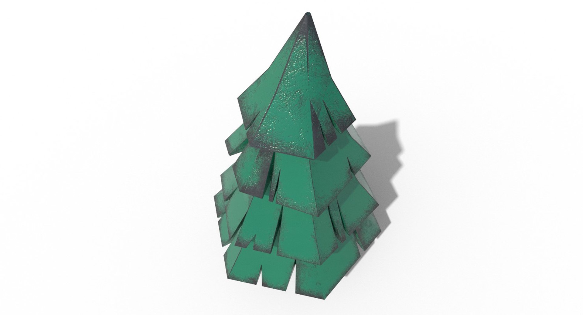 3D model cartoon style pine tree - TurboSquid 1389564