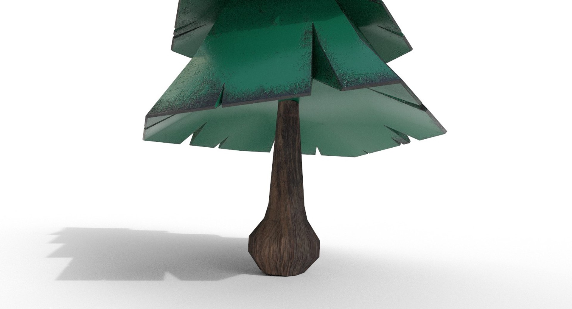 3D model cartoon style pine tree - TurboSquid 1389564