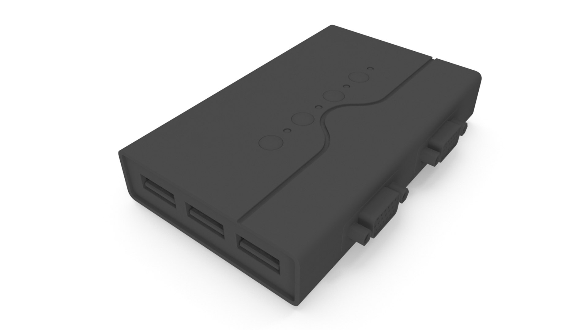 3D USB KVM Switch PBR Model - TurboSquid 2172559