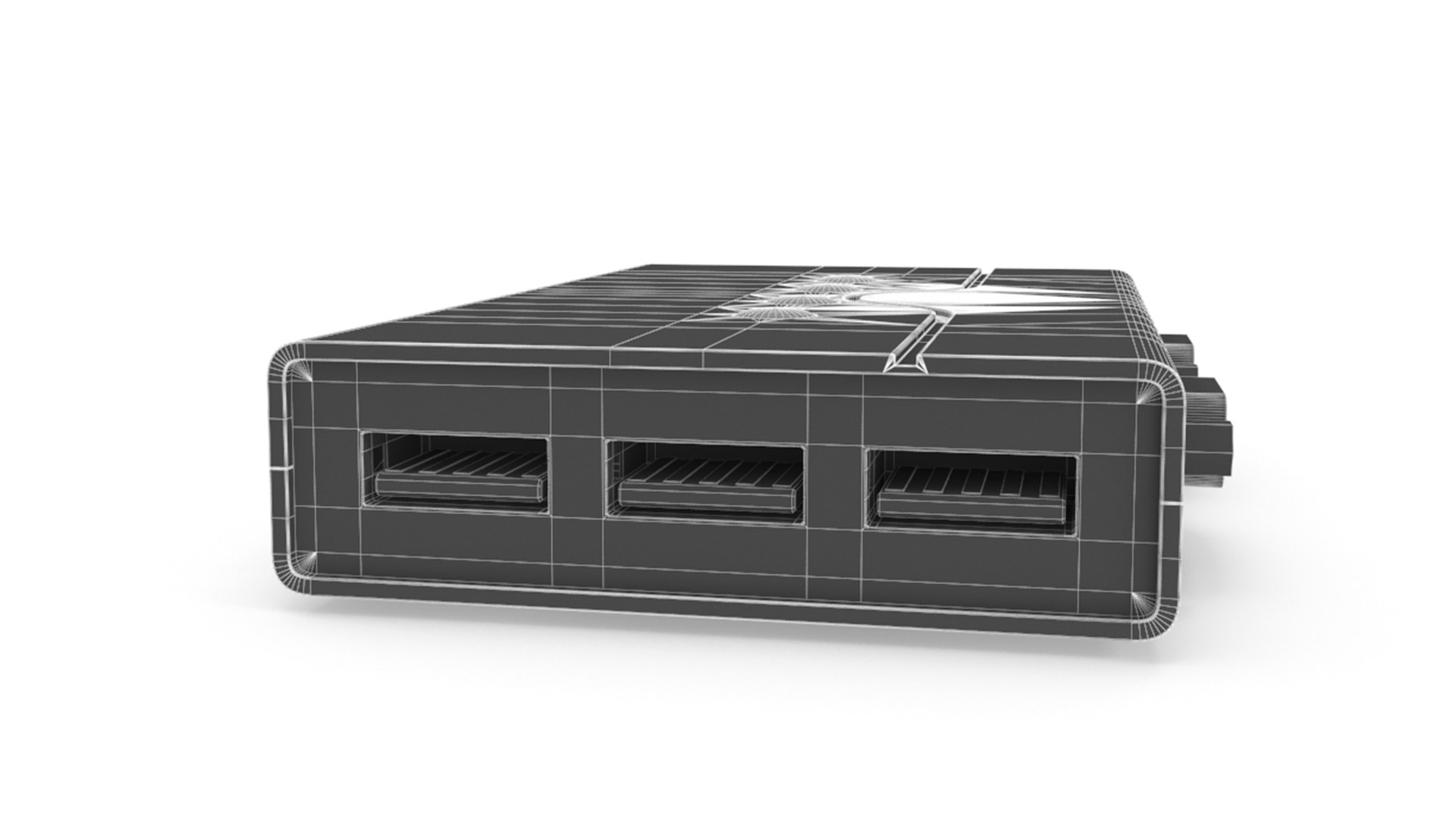 3D USB KVM Switch PBR Model - TurboSquid 2172559