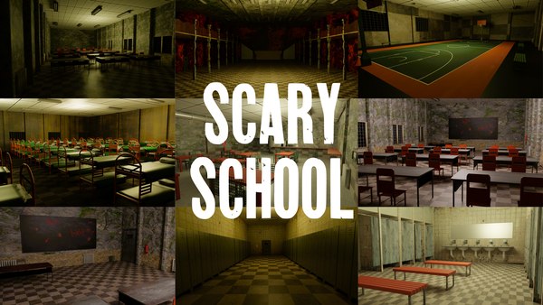 Scary School3D模型 - TurboSquid 1948415