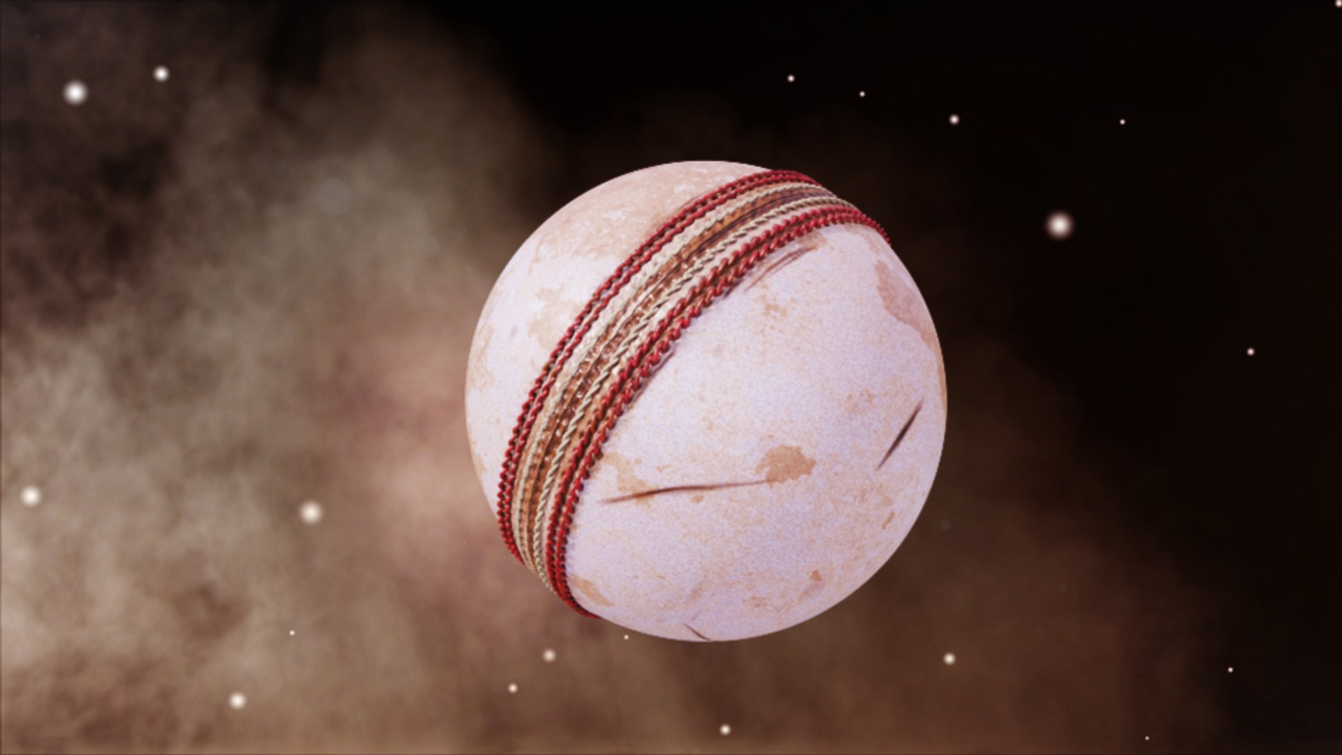 White cricket ball 3D model - TurboSquid 1422573