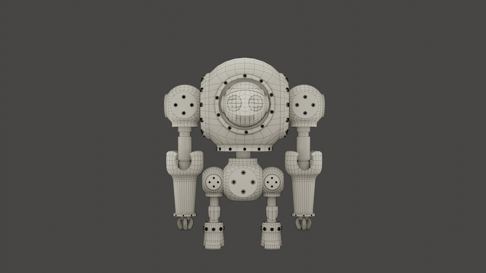 3D Model Old Robot - TurboSquid 2216254