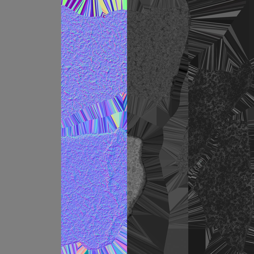 3D Asphalt Debris 01 model - TurboSquid 1965873