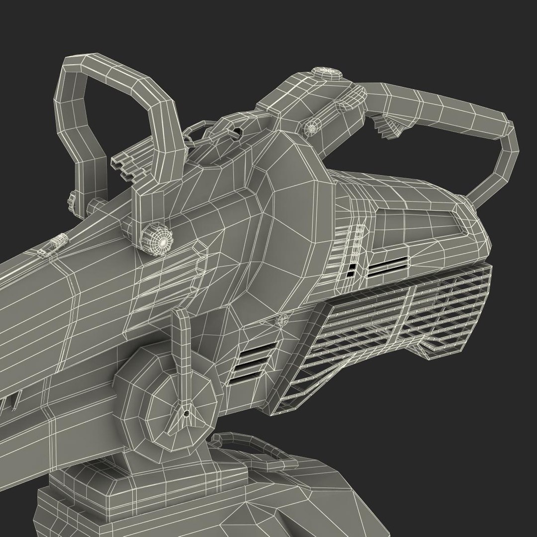 Portable Leaf Blower 3d Model