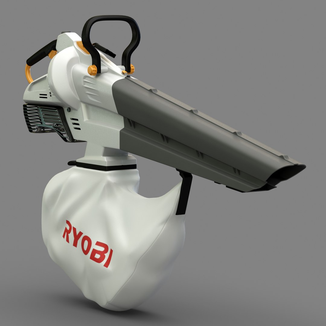 Portable Leaf Blower 3d Model