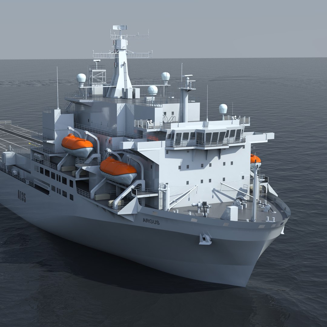 Rfa Argus Ship 3d Obj