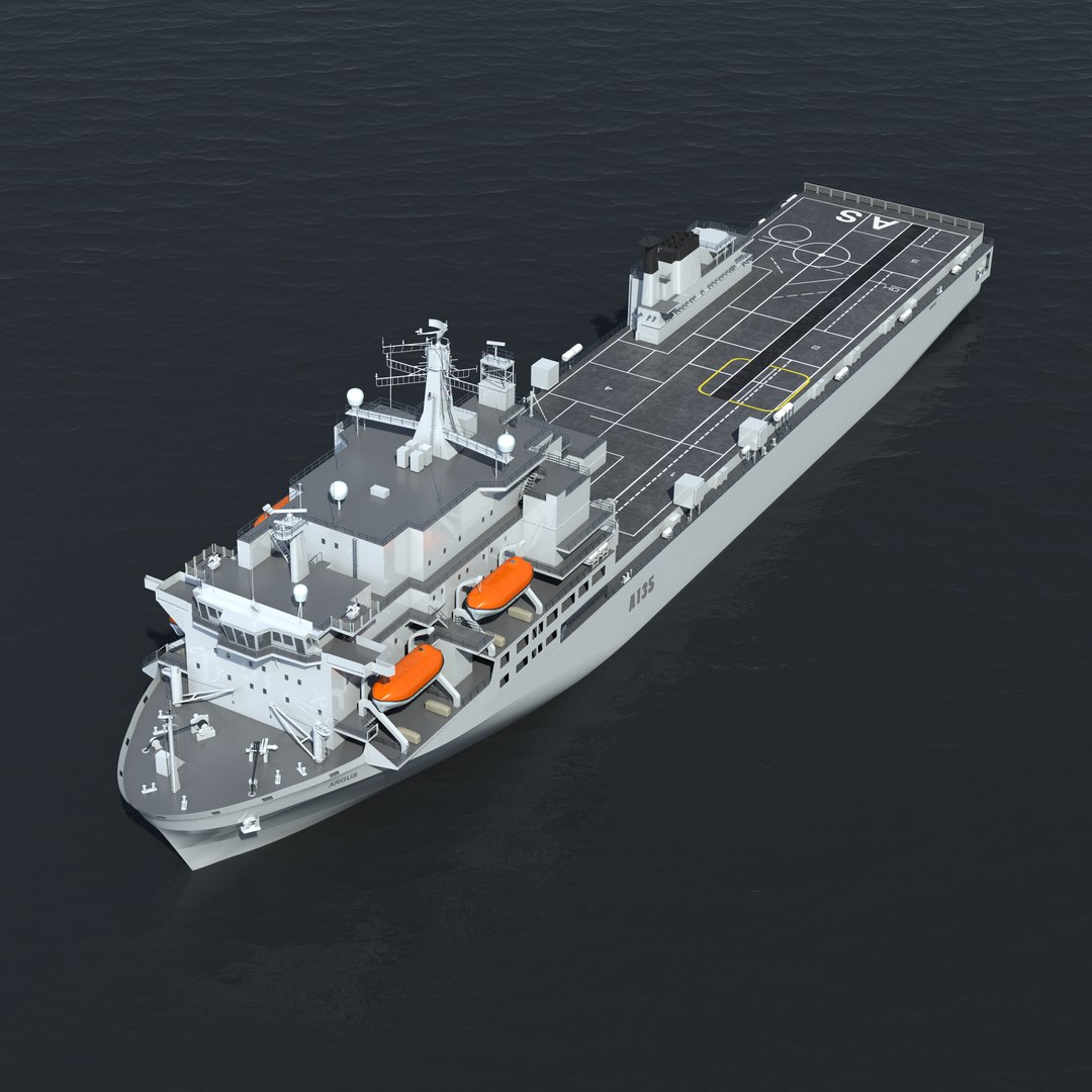 Rfa Argus Ship 3d Obj