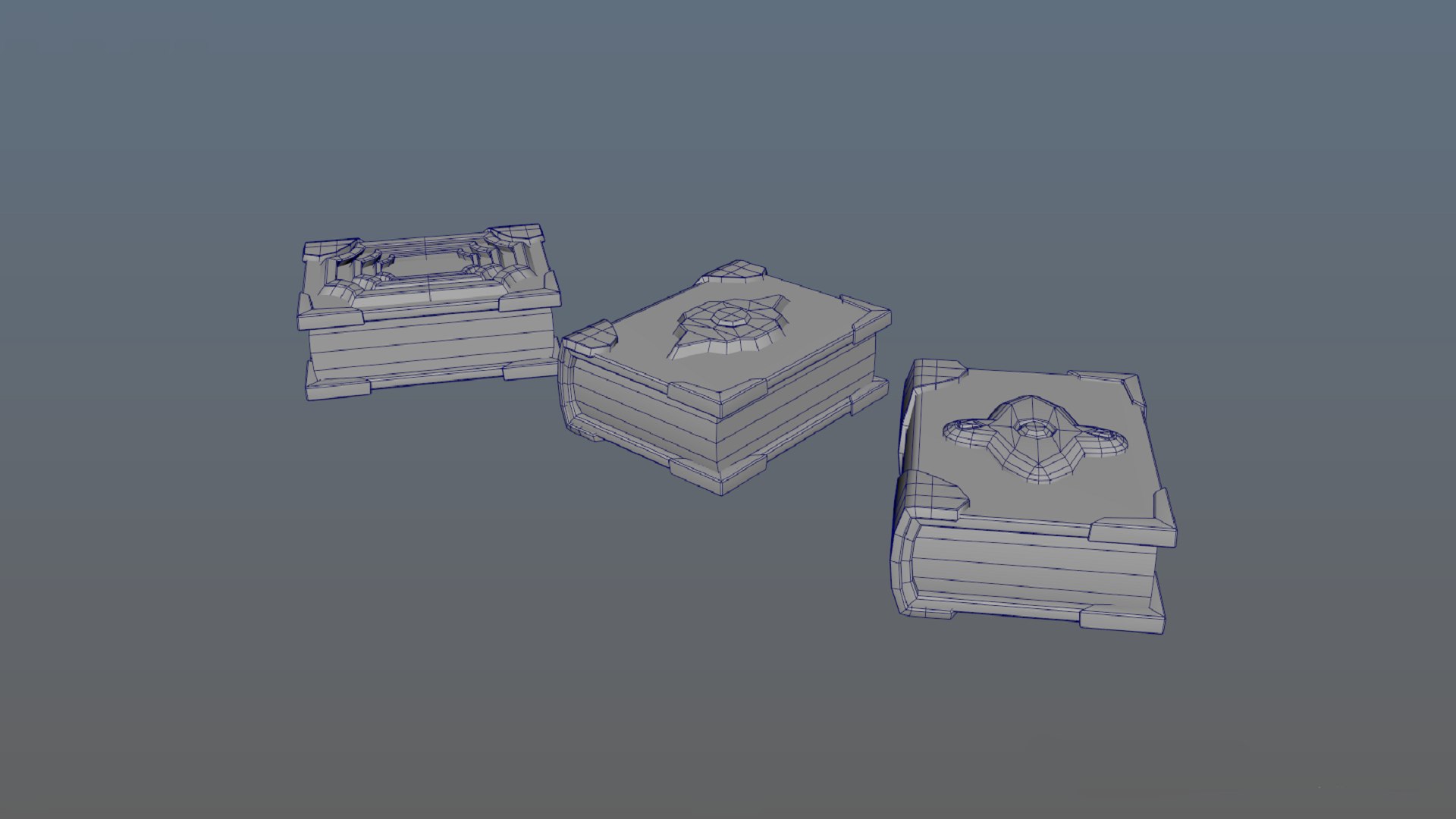 Stylized Fantasy Books PBR Low-poly 3D 3D Model - TurboSquid 1963737